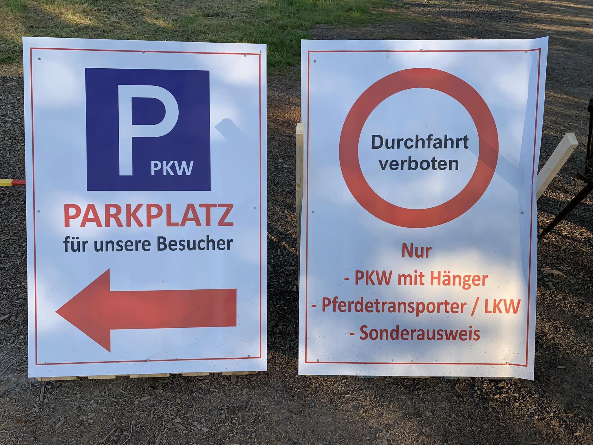 Parkmöglichkeiten – Reitverein Landenhausen